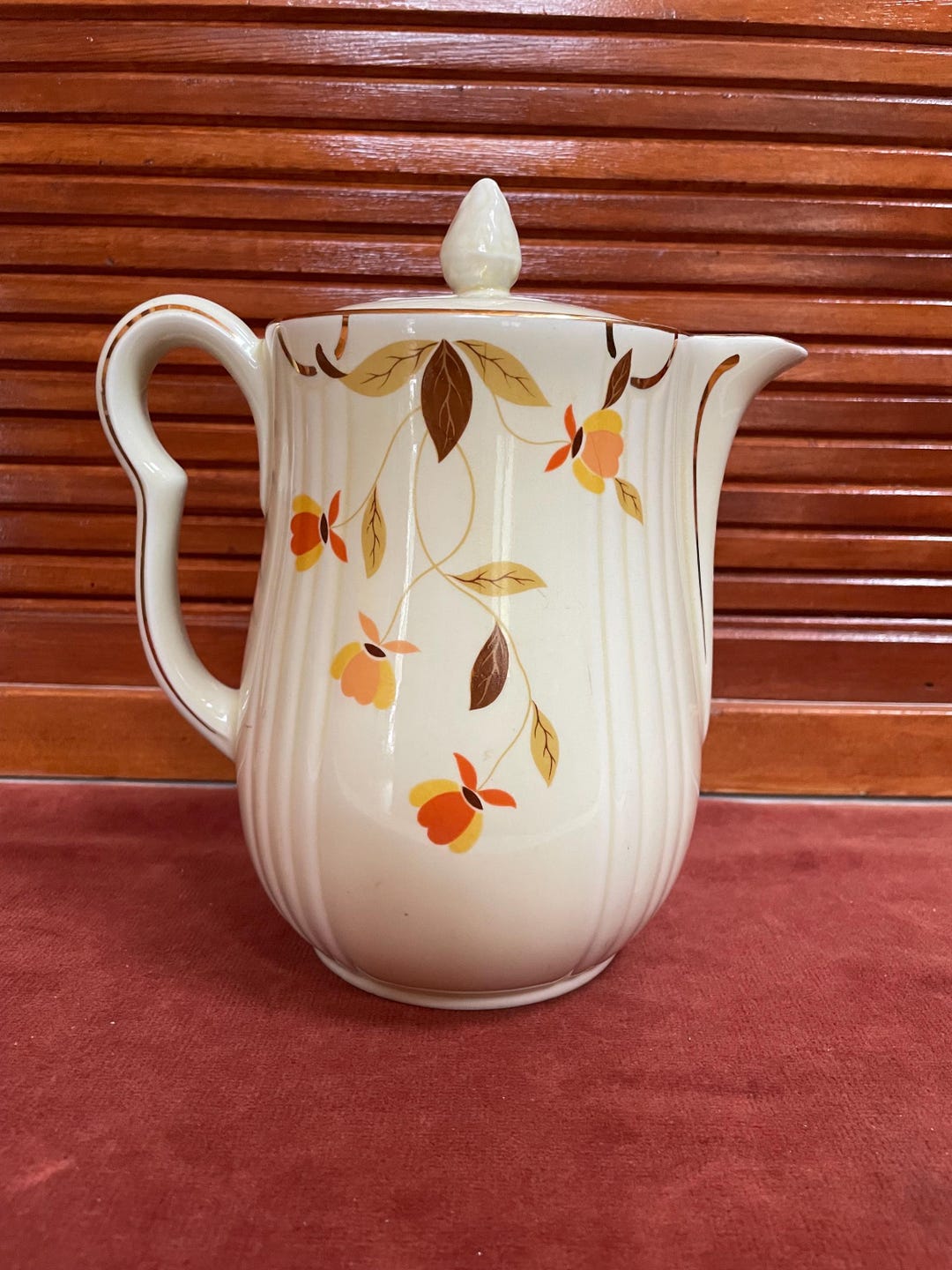 Vintage Hall Jewel Tea Company Pitcher - Etsy