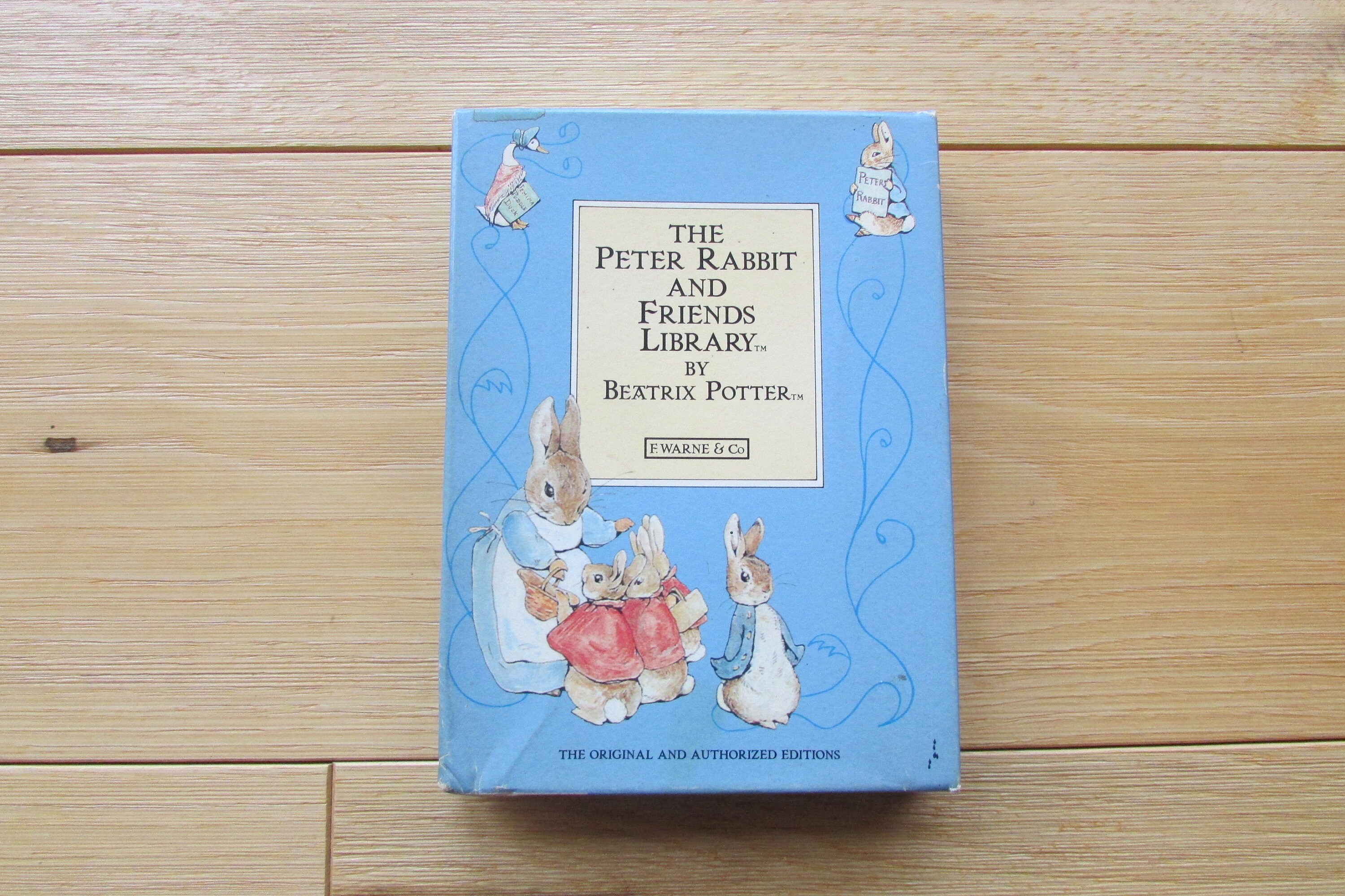 The Peter Rabbit and Friends Library by Beatrix Potter 5 Books | Etsy