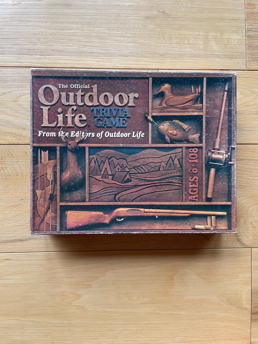 Vintage Outdoor Life Trivia Game - Etsy