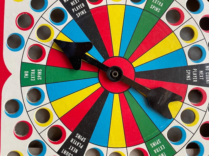 Vintage Winner Spinner Game - Etsy