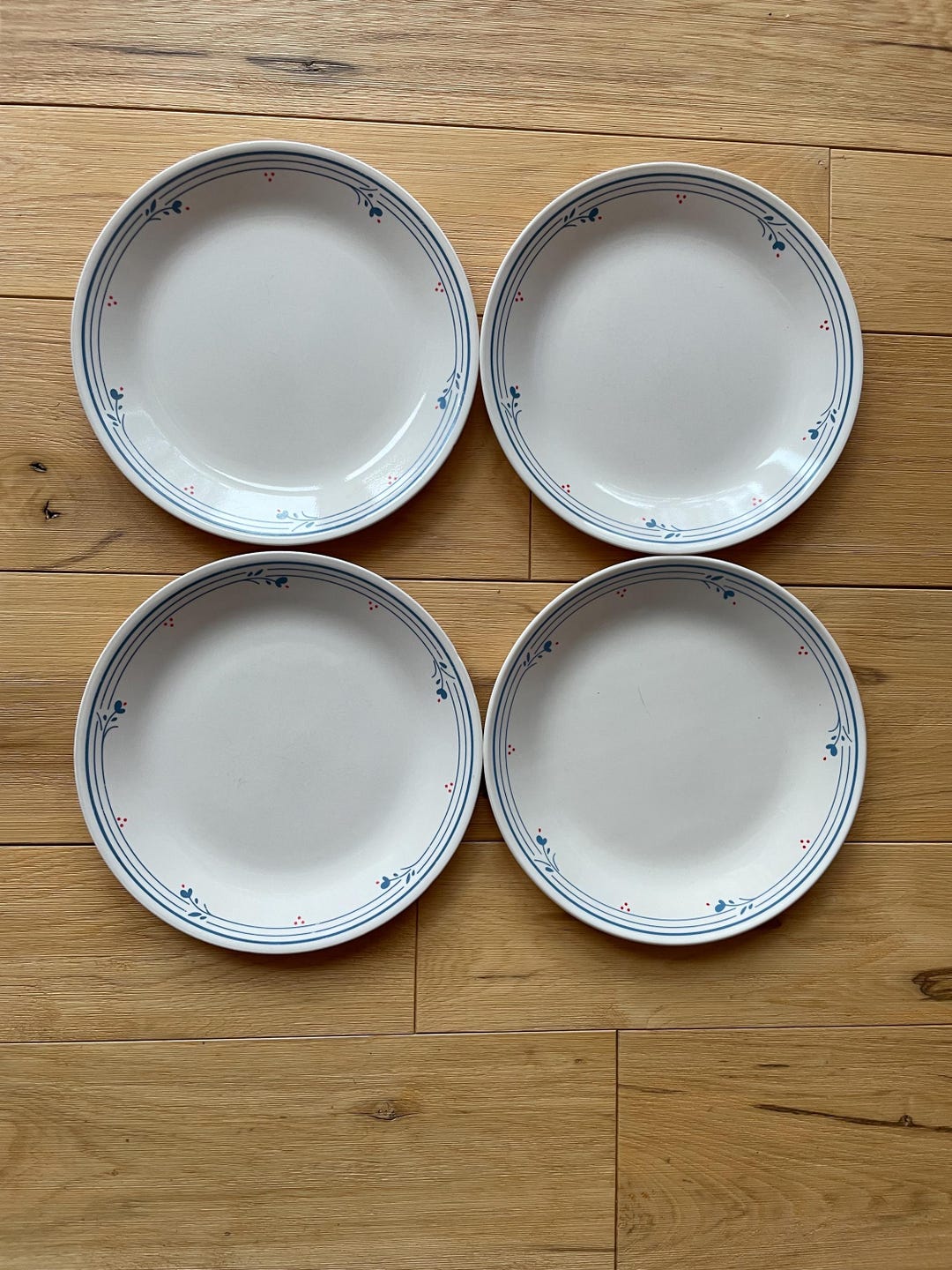 Vintage Corelle Country Violets Dinner Plates - Etsy