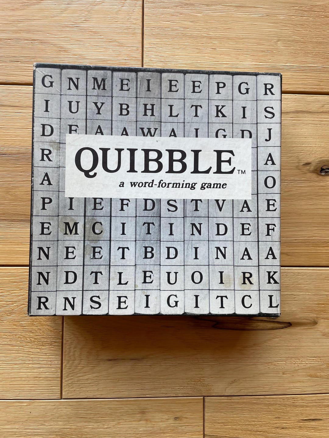 Vintage Quibble Word Game - Etsy