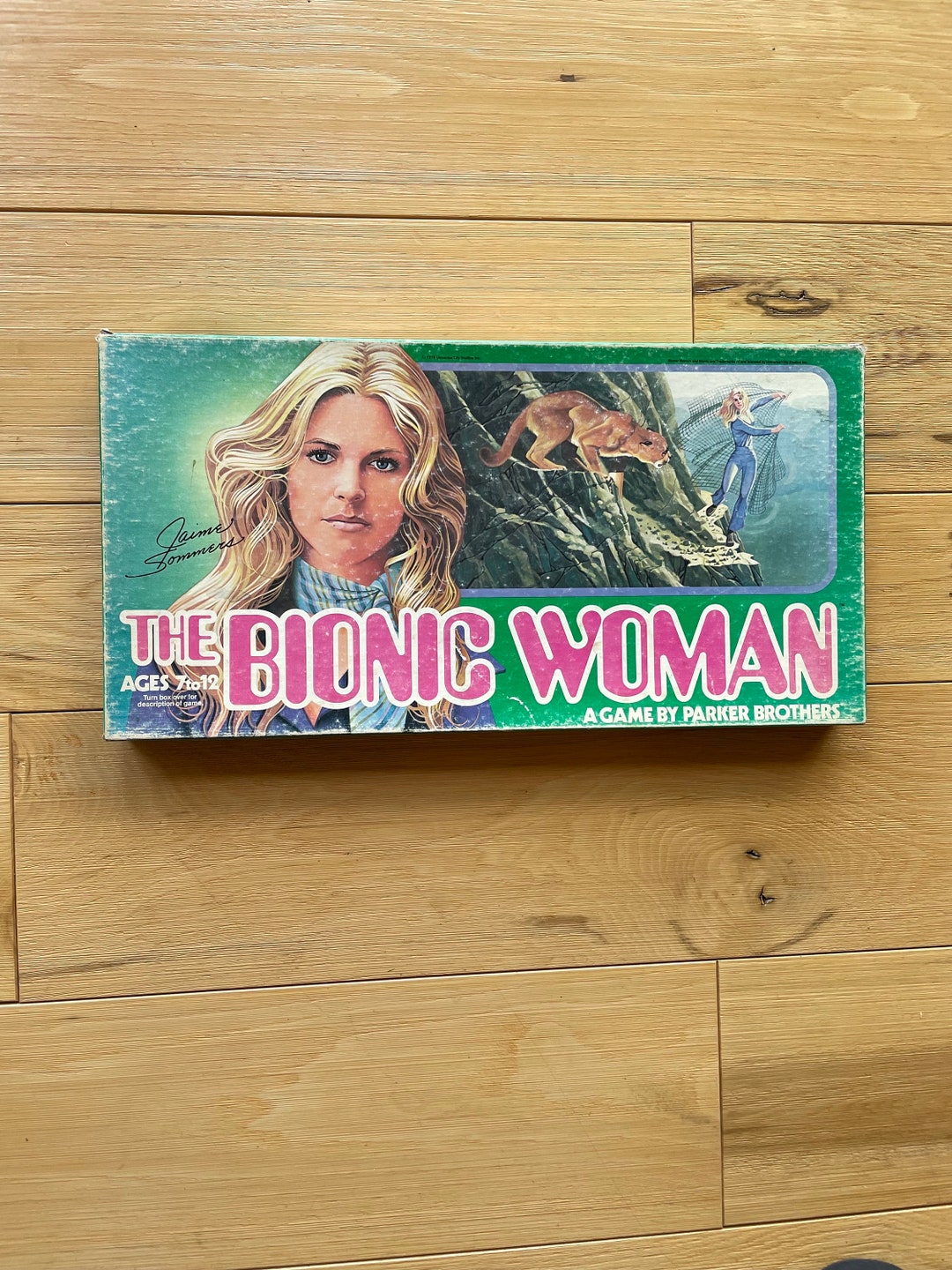 Vintage Bionic Woman Board Game - Etsy