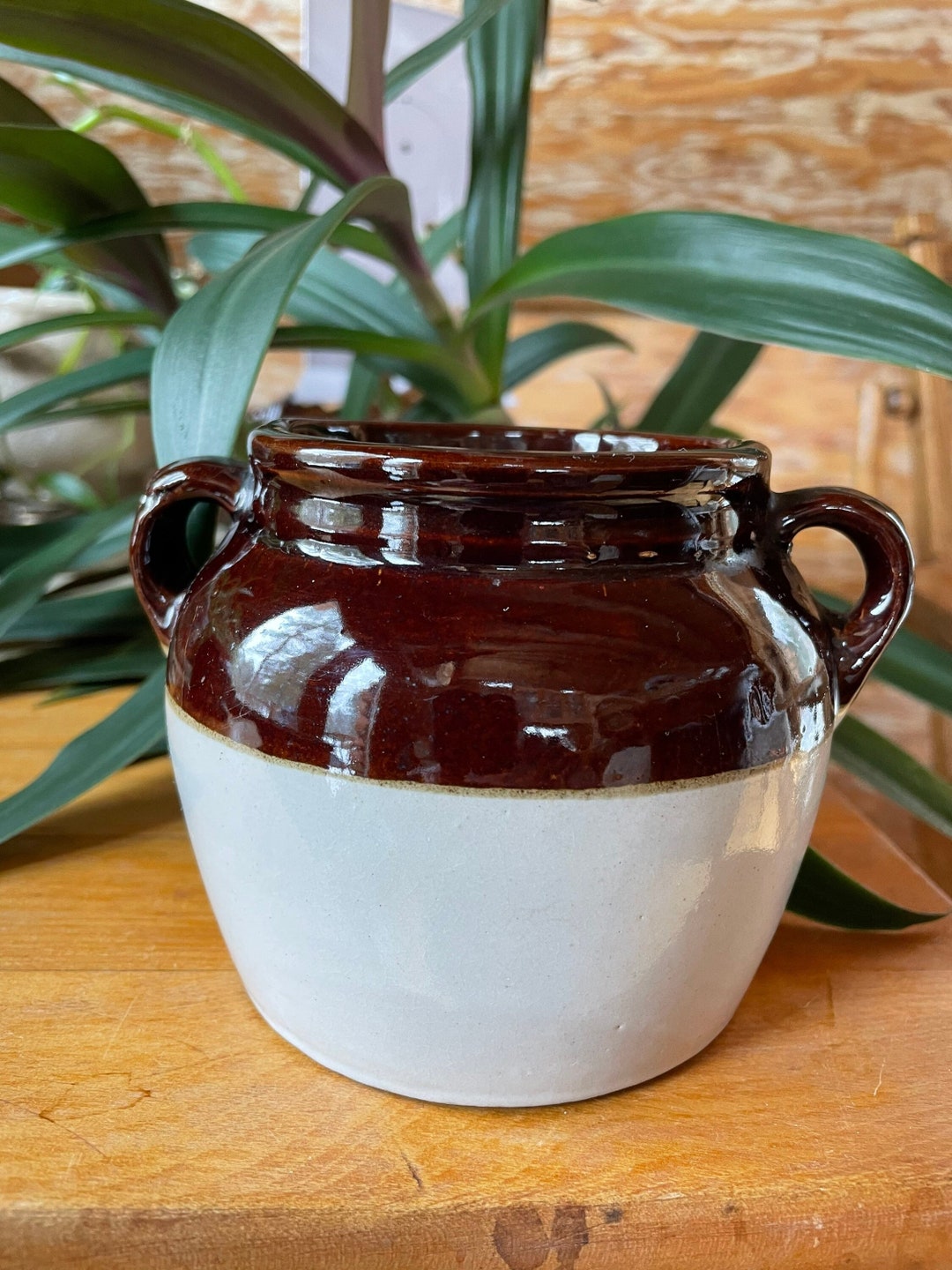 Small Bean Pot Vintage - Etsy