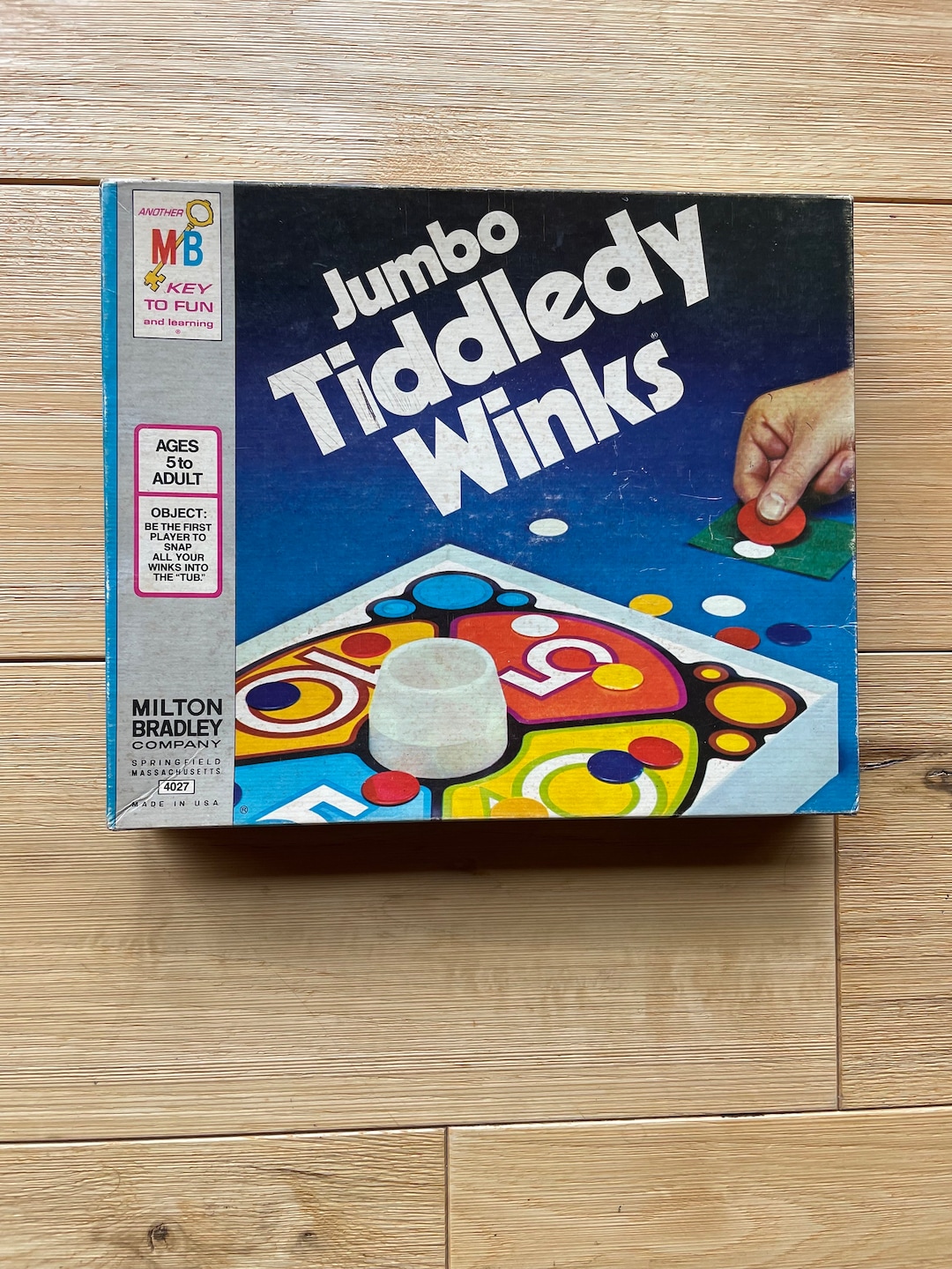 Vintage Tiddledy Winks Game - Etsy