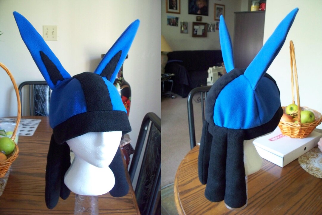 Lucario Hat - Etsy