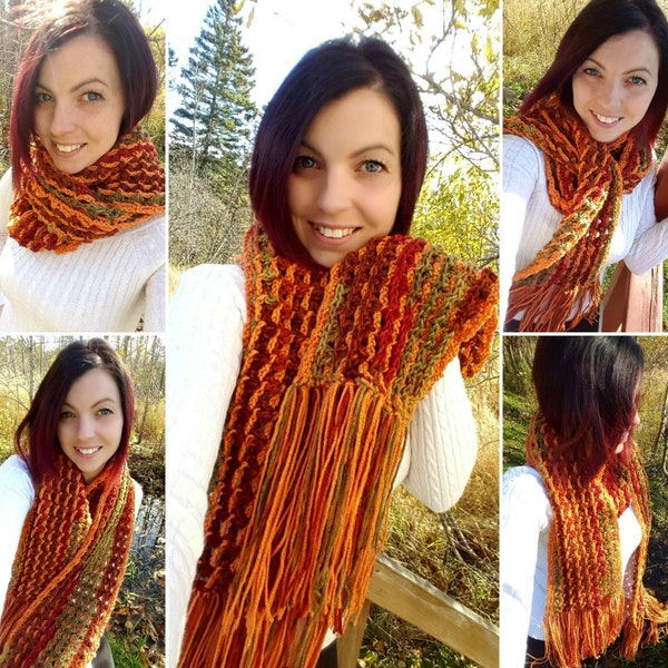 Fall Scarf - Etsy