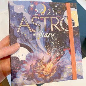 Astro Dairy 2025 With a Handmade Twinflame Art Print. Astrology Moon ...