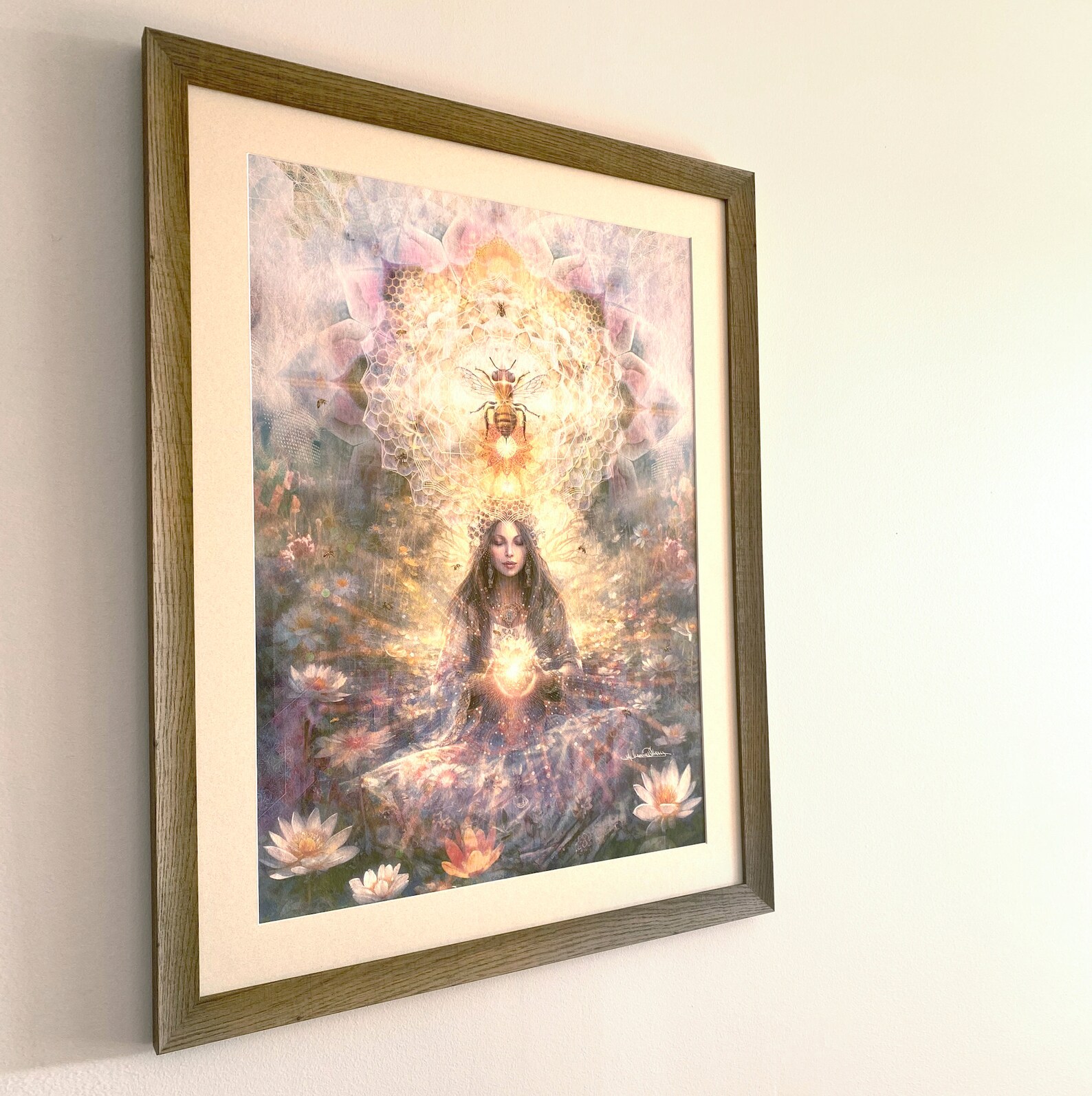 Fine Art Print - the Nectar of Life - Mother Nature Divine Feminine ...