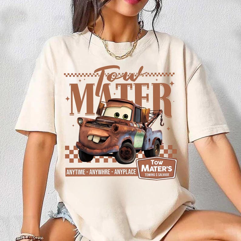 Retro Tow Mater Radiator Springs Png, Tow Mater Png, Retro Mater Png ...