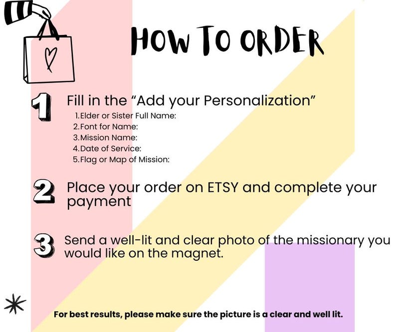 LDS Missionary MAGNET, Personalized, Missionary Gifts, Mission, Elders ...