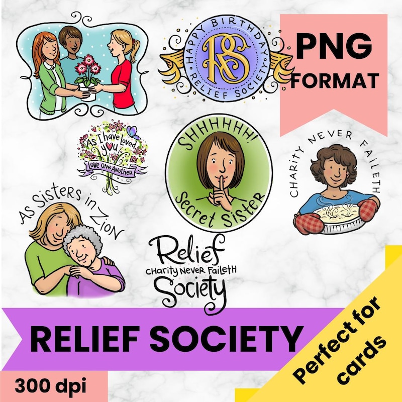 Relief Society Stencil - Etsy