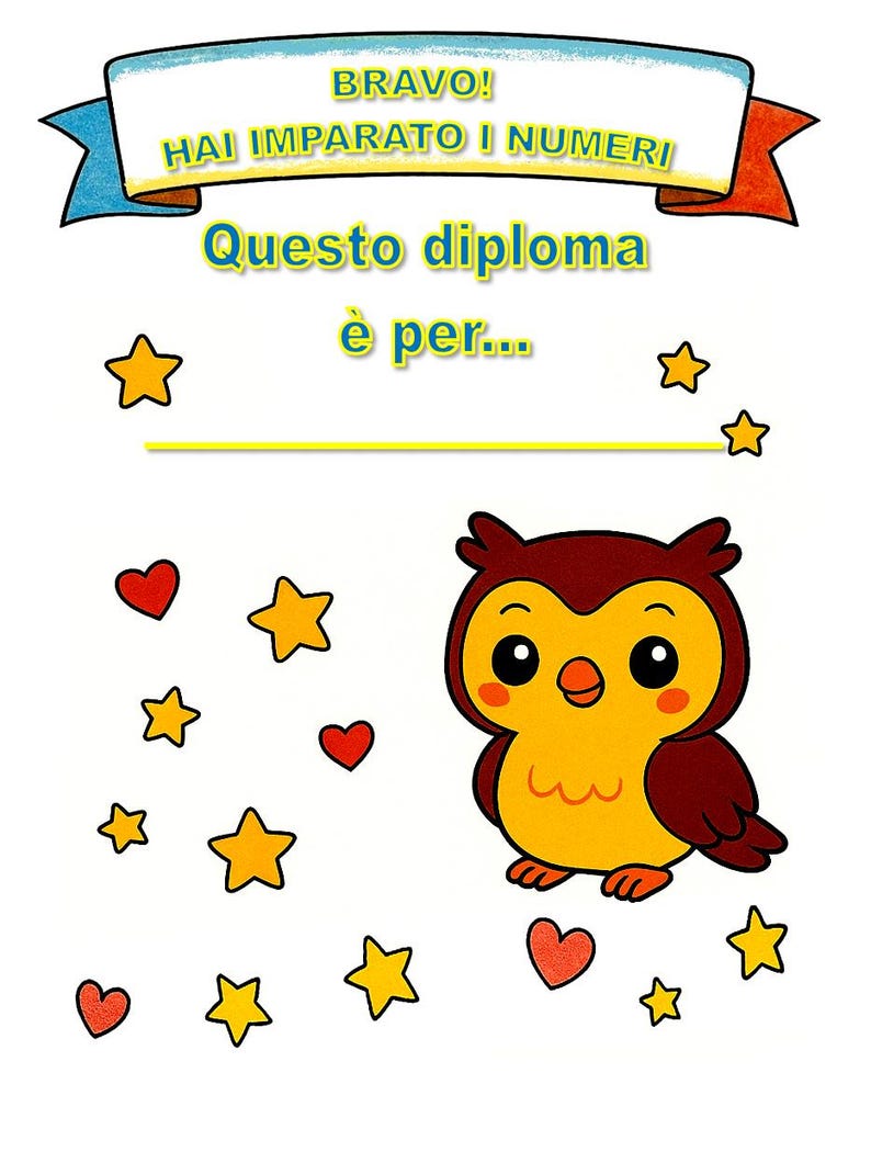Numeri 0–10 Stampabili – Schede Didattiche PDF per Bambini 3–6 Anni – Imparare I Numeri Giocando ...
