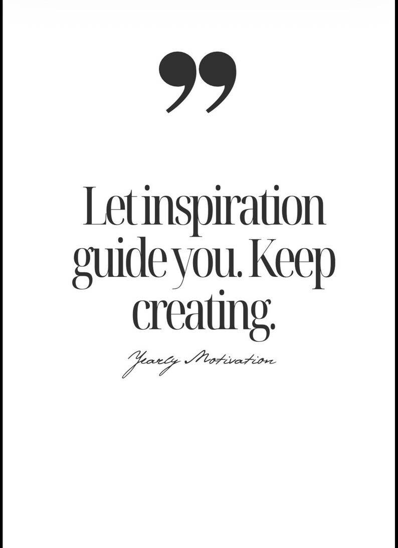 The 2026 Signature Collection Inspiration Organization Pdf - Etsy Australia