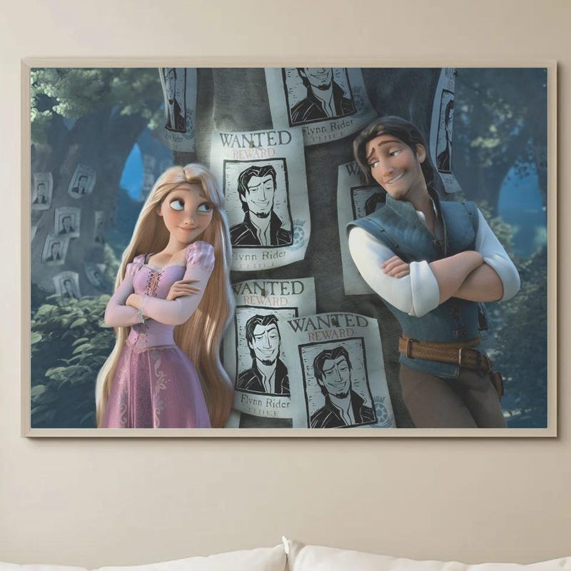 Tangled Wanted Poster - Etsy