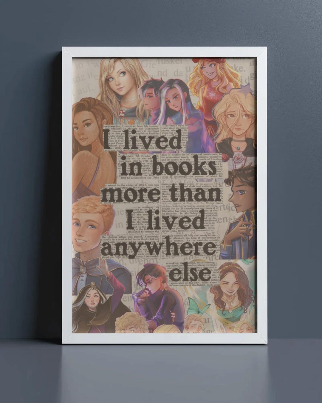 Keeper of the Lost Cities Poster - KOTLC Character Collage Wall Art ...