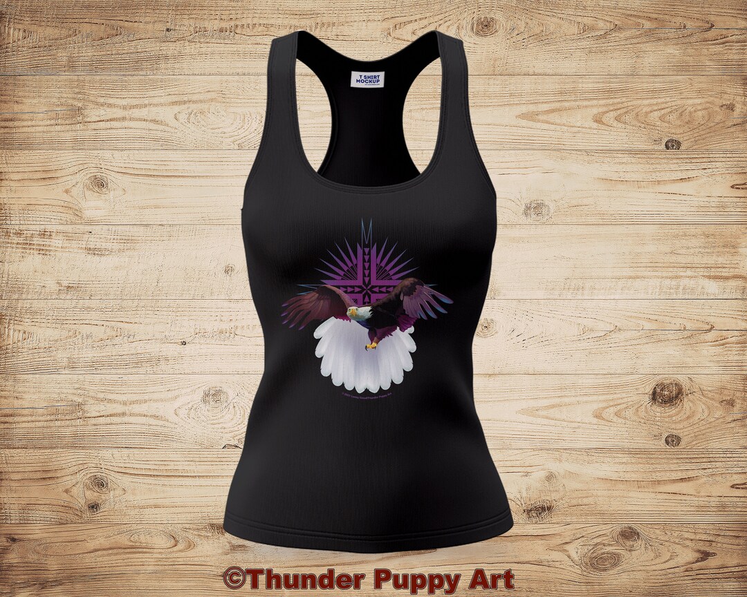 Native American Shirt, Native American Tank Top, Portion Donated, Bald ...