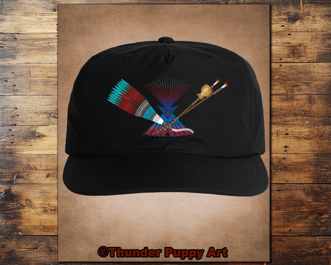 Native American Ball Cap,peyote Lodge, NAC, Peyote Bird, Peyote Fan ...