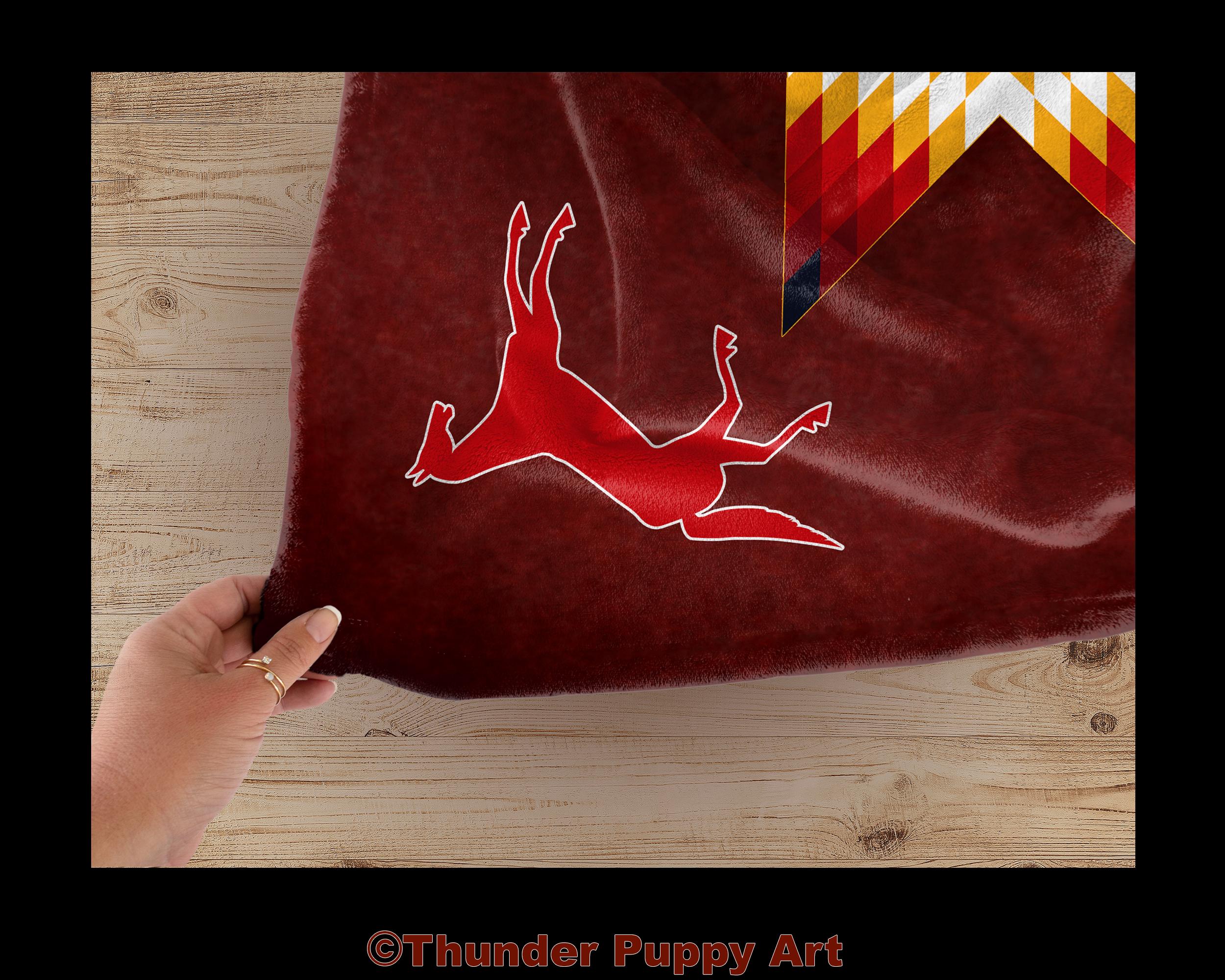 Native American Blanket,four Direction Horse and Star, Portion Donated ...
