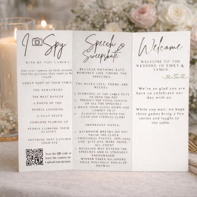 Table Talkers - Etsy