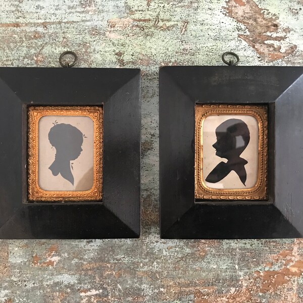 Vintage Silhouette - Etsy