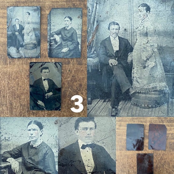 Antique tin type photography - Gem