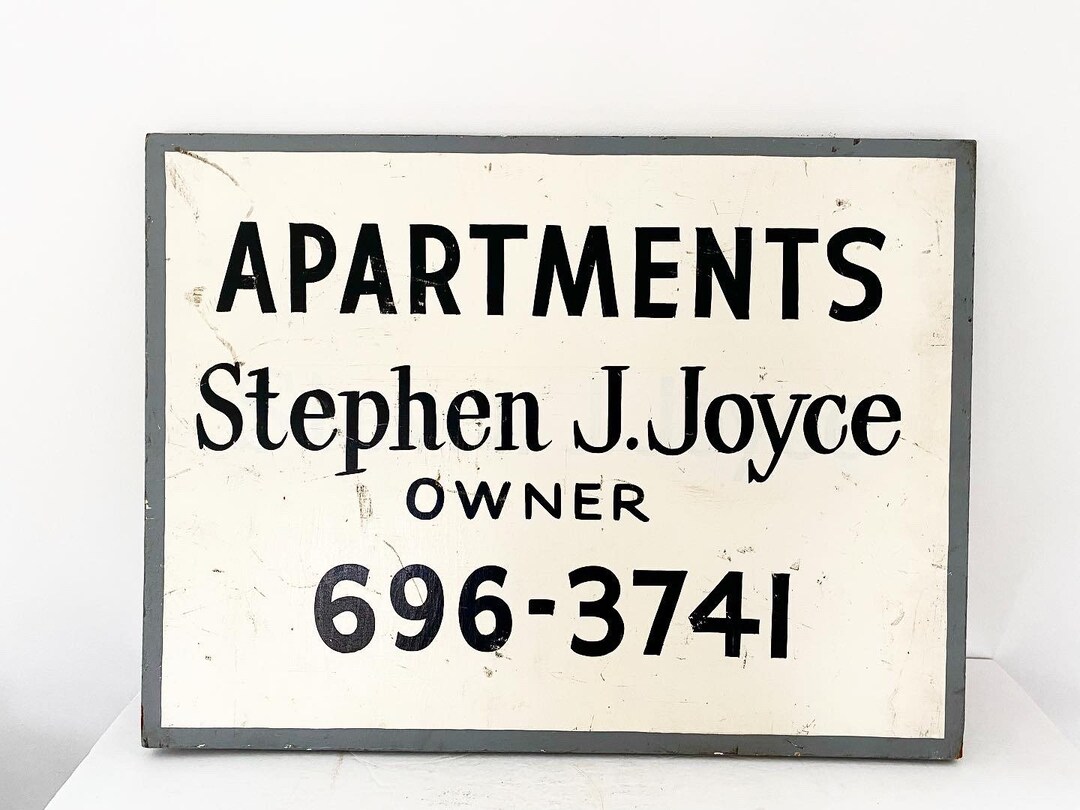 Vintage Hand Painted Sign - Etsy