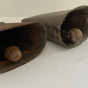 Antique Cow Bell / Extra Large - Etsy