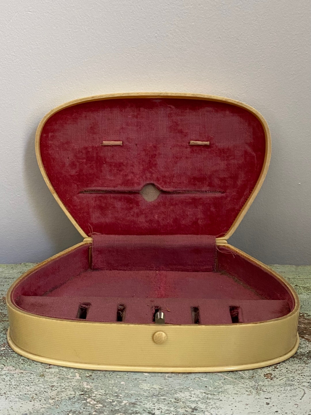 Vintage Multiple Ring Display / Ring Box / Jewelry Box - Etsy