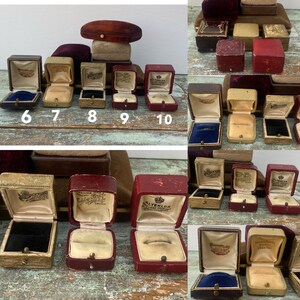 Antique Jewelry Box Display / Container / Ring Box - Etsy