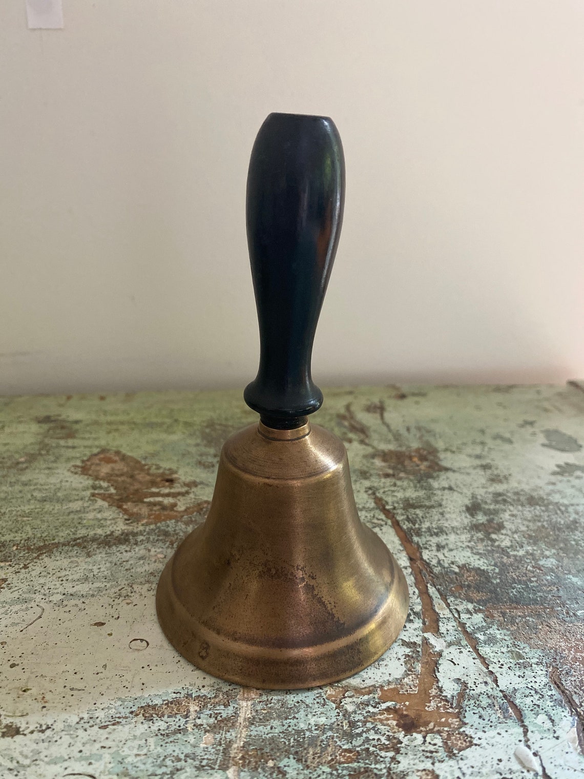 Antique Classroom Bell - Etsy