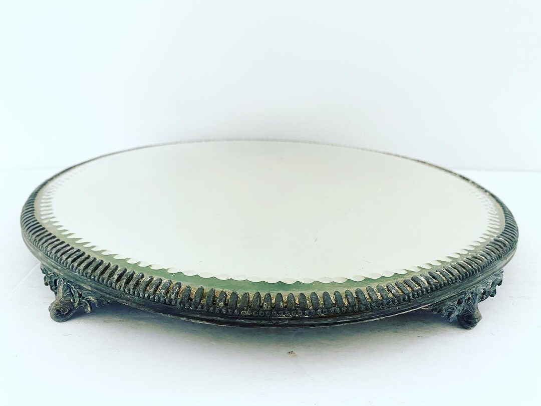 Antique Mirror Tray - Etsy