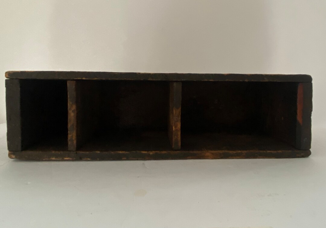 Vintage Wooden Crate/ Cubby Box - Etsy