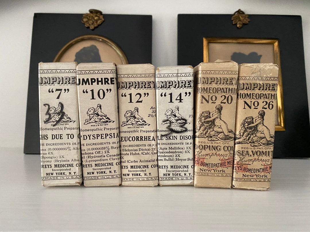 Antique Humphrey’s Apothecary Bottles With Original Label and Contents ...