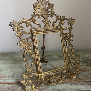 Antique Victorian Picture Frame - Etsy