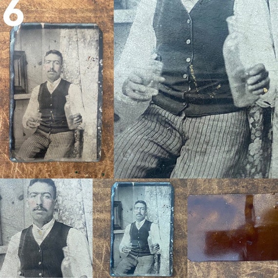 Antique tin type photography - Gem