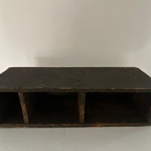 Vintage Wooden Crate/ Cubby Box - Etsy