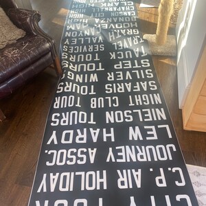 Vintage Bus Roll Sign / Bus Banner / Bus Sign - Etsy