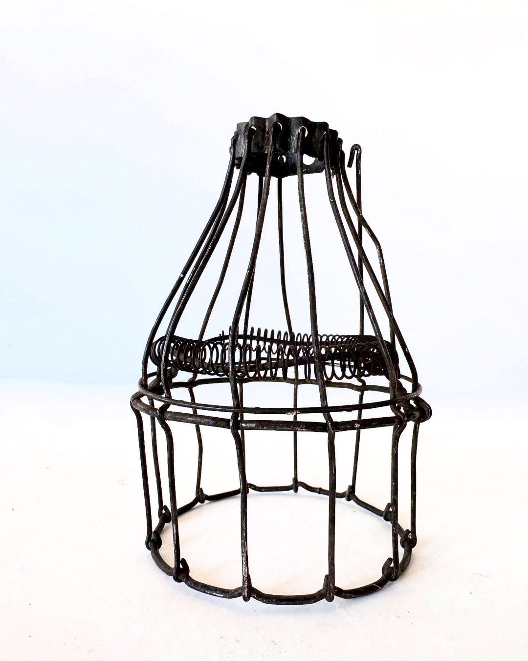 Vintage Industrial Light Bulb Cage - Etsy
