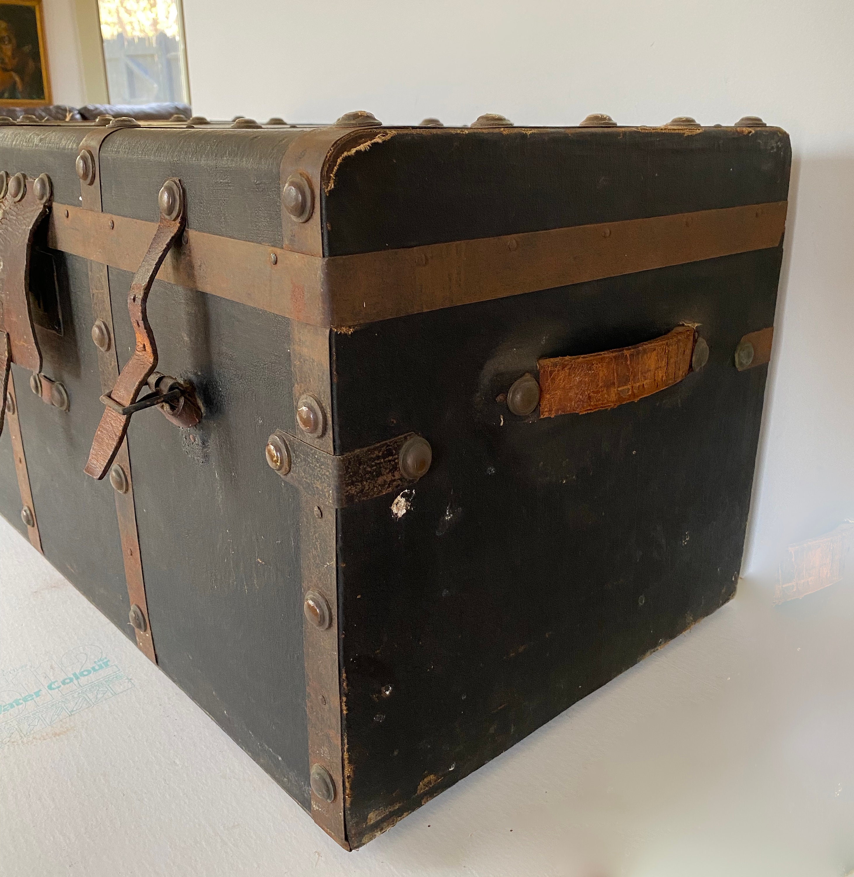 Antique Trunk Table | Etsy