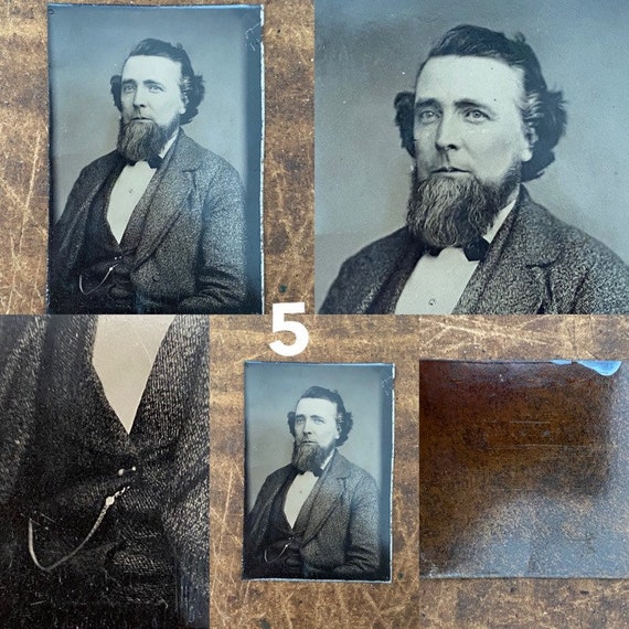 Antique tin type photography - Gem