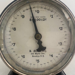 Antique Penny Scale - Etsy