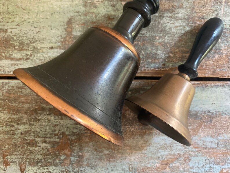 Antique Classroom Bell - Etsy