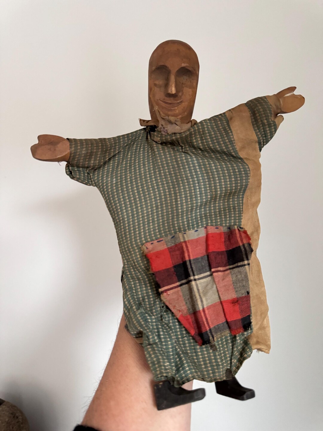 Antique Vintage Folk Art Hand Puppet - Etsy