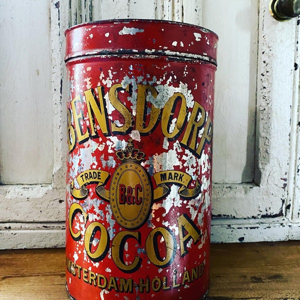 Cocoa Tin - Etsy