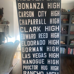 Vintage Bus Roll Sign / Bus Banner / Bus Sign - Etsy