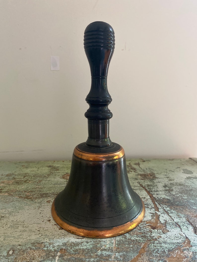 Antique Classroom Bell - Etsy