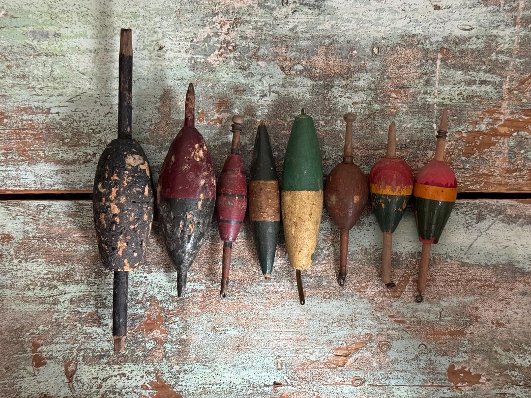 Vintage Antique Folk Art Hand Made Fish Lure - Etsy