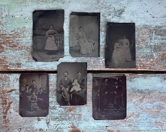 Antique Victorian Era Vintage- 150 + Year Old Small Daguerreotype and ...