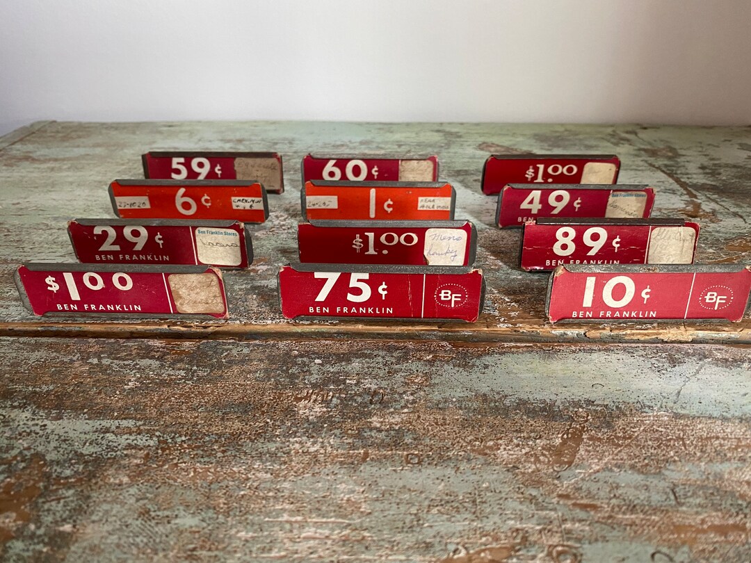 Vintage Price Tag Holder / Price Tag - Etsy